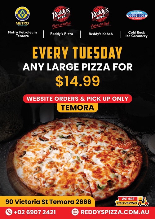 Reddys Pizza | Order Online